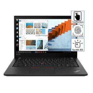 OEM Lenovo ThinkPad T14 Multi-Touch 14" FHD IPS, AMD Ryzen 5 Pro 5650U Hexa Core (Beats Intel i7-1255U), 16GB RAM, 512GB NVMe, FP, WiFi 6E, Backlit KYB, RJ-45, 3YR, W10P, Business Laptop