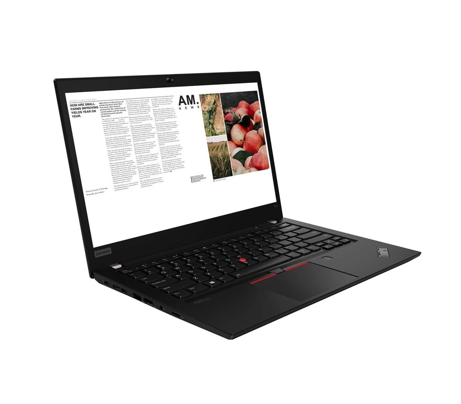 OEM Lenovo ThinkPad T14 Multi-Touch 14" FHD IPS, AMD Ryzen 5 Pro 5650U Hexa Core (Beats Intel i7-1255U), 16GB RAM, 512GB NVMe, FP, WiFi 6E, Backlit KYB, RJ-45, 3YR, W10P, Business Laptop