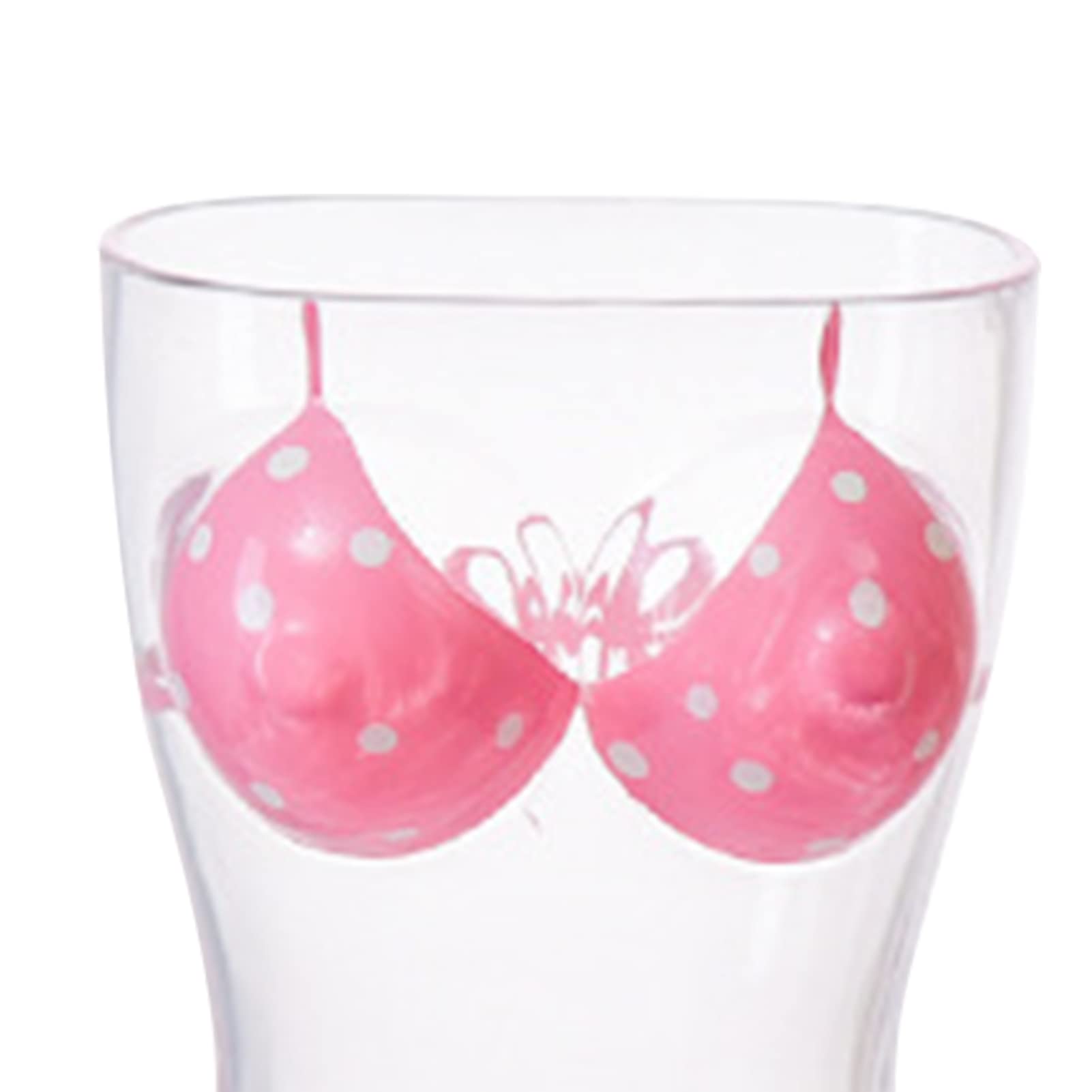 TAXXII Women Body Shape Wine Glasses, Bikini Drinking Glass, Transparent Cocktail Shaker Shot Glass, Beer Goblet Wine Cocktail Juice Glass for Bars, Night Clubs, Hotels, Party(Pink 60ml)