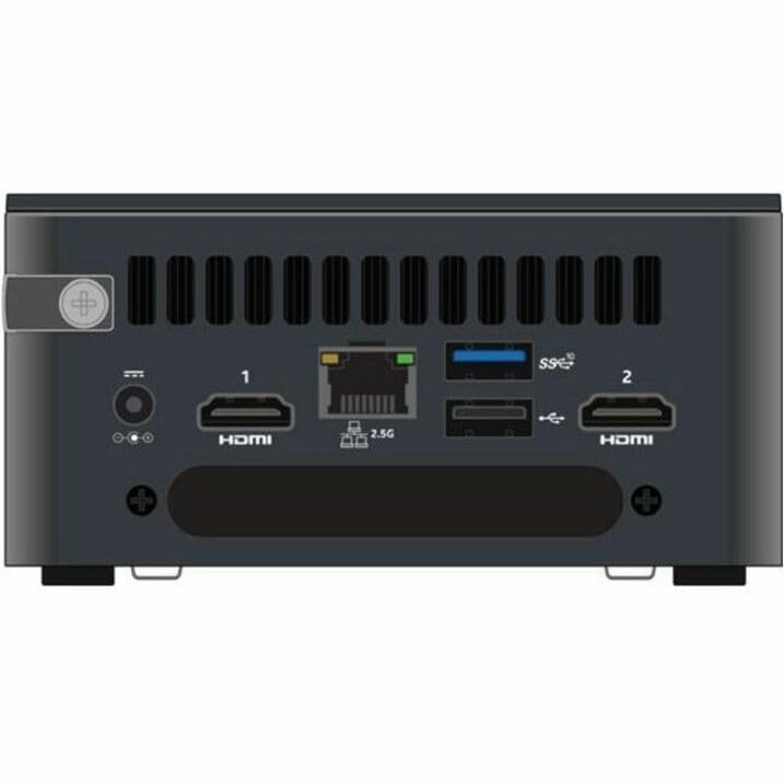 Intel NUC 13 Pro NUC13ANHi5 Barebone System - Socket BGA-1744-1 x Processor Support Core i5 13th Gen i5-1340P Dodeca-core (12 Core)