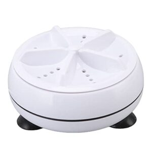 Portable Washing Machine Turbine Ultrasonic,mini turbo washer for Underwear Towels Socks Small clothing and items,suitable for Travel,Business Trip,Home,Apartment,Dish Washing