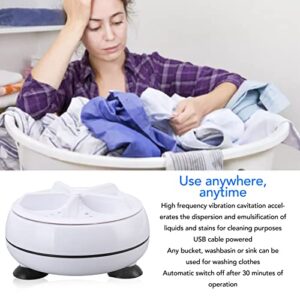 Portable Washing Machine Turbine Ultrasonic,mini turbo washer for Underwear Towels Socks Small clothing and items,suitable for Travel,Business Trip,Home,Apartment,Dish Washing