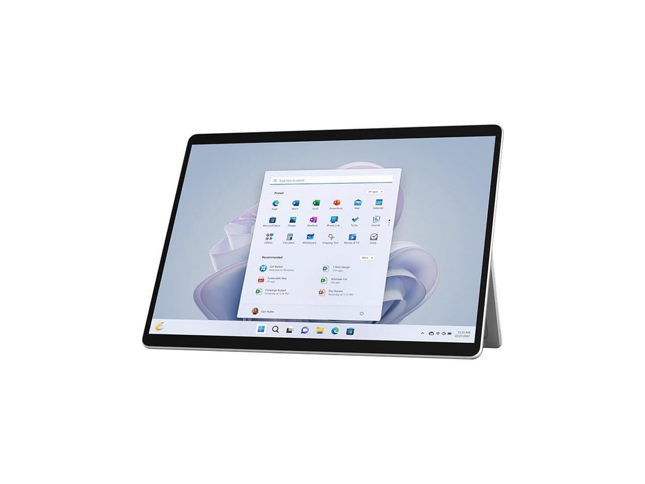 Microsoft Surface Pro 9 Tablet - 13" - Core i7 12th Gen i7-1265U Deca-core (10 Core) 1.80 GHz - 16 GB RAM - 256 GB SSD - Windows 10 Pro - Platinum