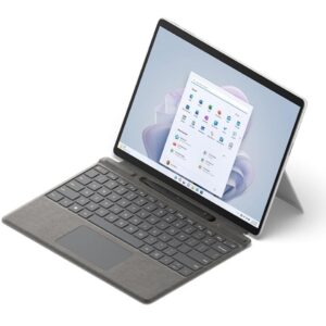 Microsoft Surface Pro 9 Tablet - 13" - Core i7 12th Gen i7-1265U Deca-core (10 Core) 1.80 GHz - 16 GB RAM - 256 GB SSD - Windows 10 Pro - Platinum