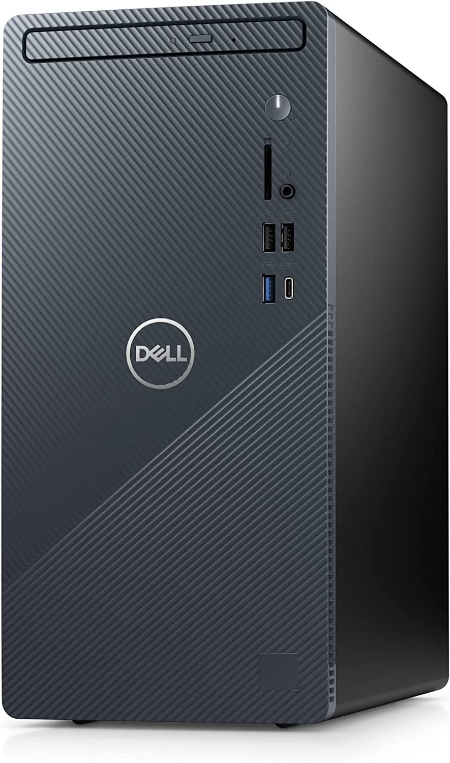 Dell Inspiron 3910 Desktop, 12th Gen Intel Core i5-12400 Processor, 32GB DDR4 RAM, 256GB SSD + 1TB HDD, Intel UHD Graphics, DVD, Bluetooth, Wi-Fi 6, Win11H, Blue, Wired Keyboard&Mouse + Accessories