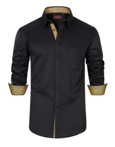 lion nardo mens black dress shirt black and gold shirts for men gold shirts for men mens black dress shirts gold label