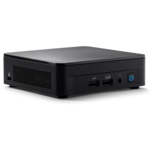 Intel NUC 12 Pro NUC12WSKi5 Mini Desktop Computer - 12th Gen Core i5-1240P 12-Core up to 4.4 GHz CPU, 32GB RAM, 256GB NVMe SSD, Iris Xe Graphics, Wi-Fi 6E + Bluetooth, Windows 10 Pro