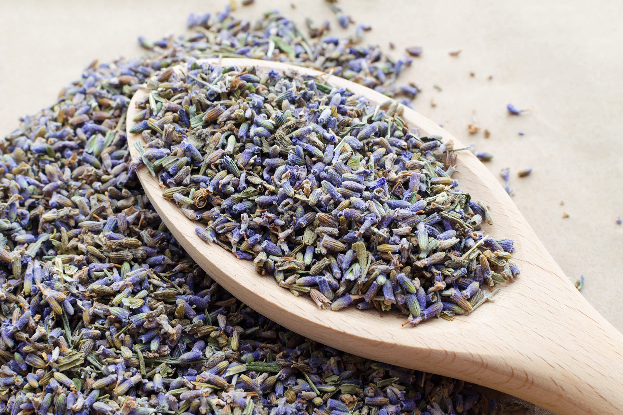 Organic Lavender Tea | 100% Certified Organic | Food Grade Dried Lavender Flowers | Perfect for Tea, Baking, Lemonade, DIY Beauty, Sachets & Fresh Fragrance | 100% Raw Albanian Harvest | Large 4oz