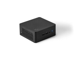 intel nuc 13 arena canyon kit nuc13anhi7 (12-core i7-1360p iris xe graphics) with windows 11 pro, thunderbolt 4, usb 3.0, wi-fi 6e ax211 (gig+) wireless, bluetooth 5.3 with 16gb ram & 512gb ssd