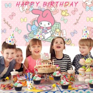 Melody Party Supplies Plates Decorations Birthday Cake Topper Banner Decor Backdrop Balloons