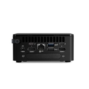 Intel NUC 13 Arena Canyon Kit NUC13ANHi5 (12-Core i5-1340P Iris Xe Graphics) with Windows 11 Pro, Thunderbolt 4, USB 3.0, Wi-Fi 6E AX211 (Gig+) Wireless, Bluetooth 5.3 with 16GB RAM & 256GB SSD