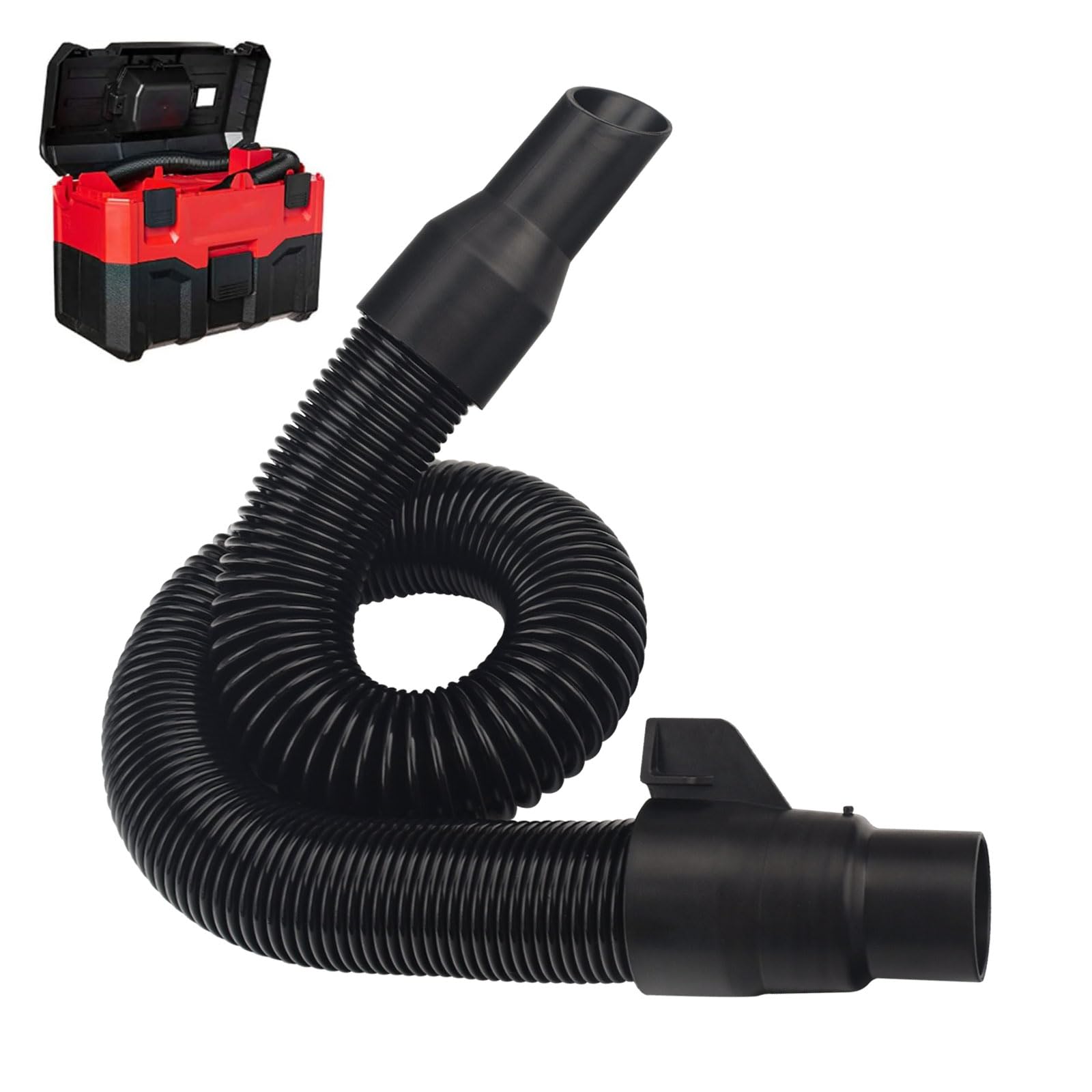 14-37-0105 18V Wet/dry Vac Hose Assembly Internal Storage 14-37-0105 Vacuum Hose Compatible With Milwaukee 18V/28V Wet/Dry Vac 14-37-0105 Vacuum Hose for 0880-20 0780-20 0970-20