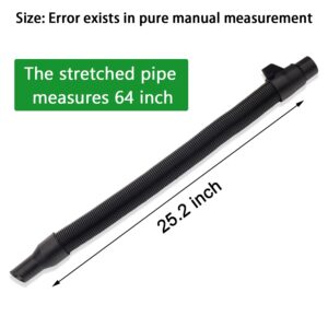 14-37-0105 18V Wet/dry Vac Hose Assembly Internal Storage 14-37-0105 Vacuum Hose Compatible With Milwaukee 18V/28V Wet/Dry Vac 14-37-0105 Vacuum Hose for 0880-20 0780-20 0970-20