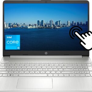 HP Newest 15.6" HD Touchscreen Laptop, Intel Core i3-1115G4(Beat i5-1035G4), 16GB RAM, 1TB NVMe SSD, Fast Charge, Camera, Fullsize Keyboard, WiFi, HDMI, USB-A&C, Win 11 Home S, CUE Accessories