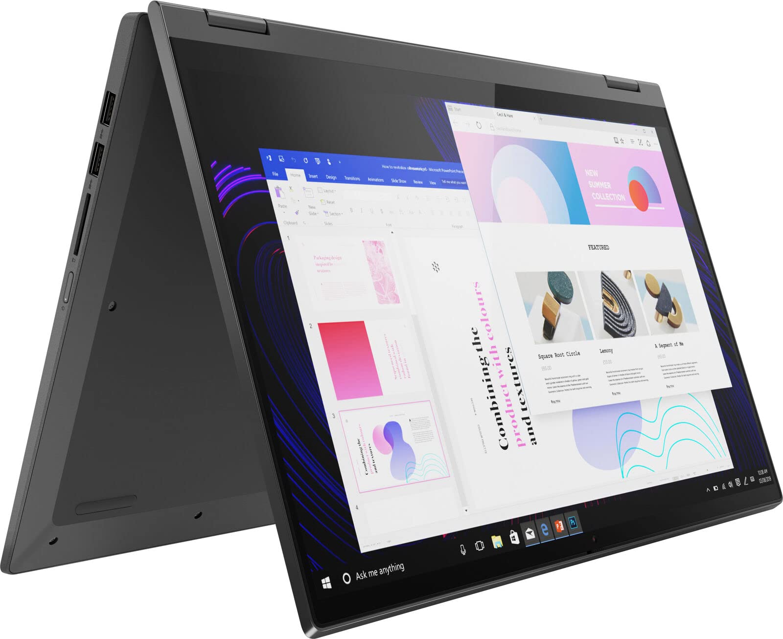 Lenovo Flex 5i 15.6" FHD Touch Screen Laptop | Intel Core i5-1135G7 Processor | 8GB RAM | 1024GB SSD | Intel Iris Xe Graphics | Windows 11 Home | Graphite Grey | Bundle with Stylus Pen