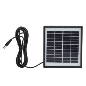 2W 12V Solar Panel, Polysilicon Solar Panels Energy Saving with Frame for Planting for Automobile for Tourism