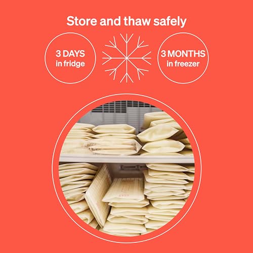 200 Count Economy Jumbo Pack Breastmilk Storage Bags by Love Noobs, 7 OZ, PRE-STERILIZED, Self-Standing Breast Milk Storage Bags Freezer, BPA-Free, Leak Proof Double Zipper, Bolsas para Leche Materna