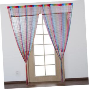 levemolo string tassel screen thread fringe panel door lace window panel wedding photo backdrop tassel ribbon curtain macrame curtain boho curtain curtains for living room bohemian divider