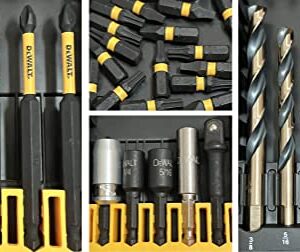 DEWALT Screwdriver and Drill Bit Set (FlexTorq impact Driver bit set 100pc)