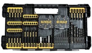 dewalt screwdriver and drill bit set (flextorq impact driver bit set 100pc)