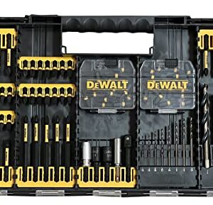 DEWALT Screwdriver and Drill Bit Set (FlexTorq impact Driver bit set 100pc)