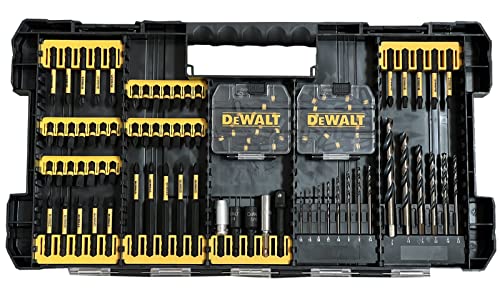 DEWALT Screwdriver and Drill Bit Set (FlexTorq impact Driver bit set 100pc)