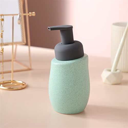 Soap Pump Dispenser Ceramic Household Soap Dispenser Mousse Foam Shampoo Shower Gel Hand Press Bubbler Empty Bottle Bottles Dispenser (Color : 5)