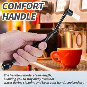 2 Pack Coffee Brush Set -Espresso Machine Cleaning Brush Kit - Ideal for Coffee Grinder and Coffee Machine Maintenance