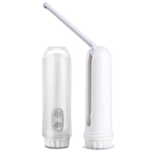 portable bidet travel bidet electric handheld bidet sprayer，toilet paper substitutes， for personal hygiene cleaning/soothing postpartum care/perineal & hemmoroid nursing ，white