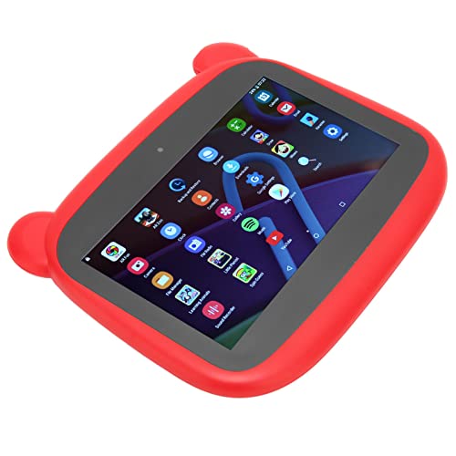 Naroote HD Tablet, Dual Camera Kids Tablet US Plug 100‑240V for Ebook (US Plug)