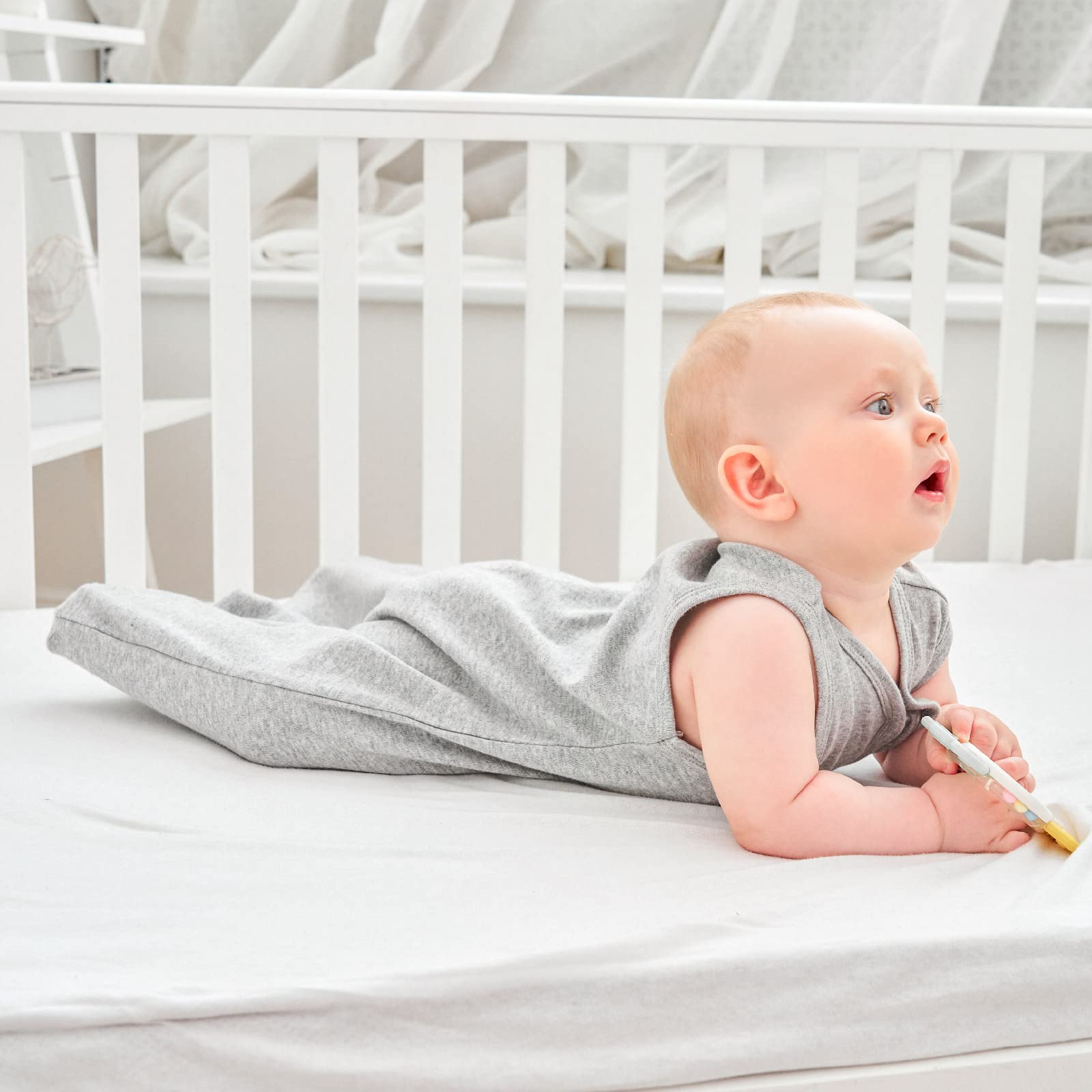 SOYES Wearable Blankets Baby,100% Organic Cotton,Fits Baby Boys and Girls