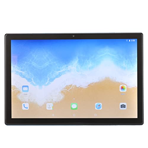 10 Inch Tablet, 1960x1080 Resolution 8GB RAM 256GB ROM Dual Camera MT6797 Octa Core CPU Support BT WiFi GPS, PC Tablet for Android 12