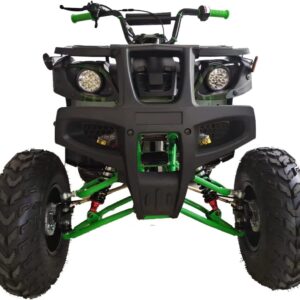 HHH 200cc Adult ATV with Automatic Transmission w/Reverse, Big 23"/22" Aluminium Rim Wheels! - Green Camo