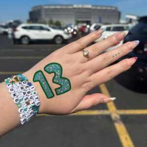 Tuoshei 36 Pcs Eras Tour Merch,13 Temporary Tattoo,13 Tattoo, Hand tattoo, Star Temporary Tattoos, Concert Accessories for Swifties Gifts