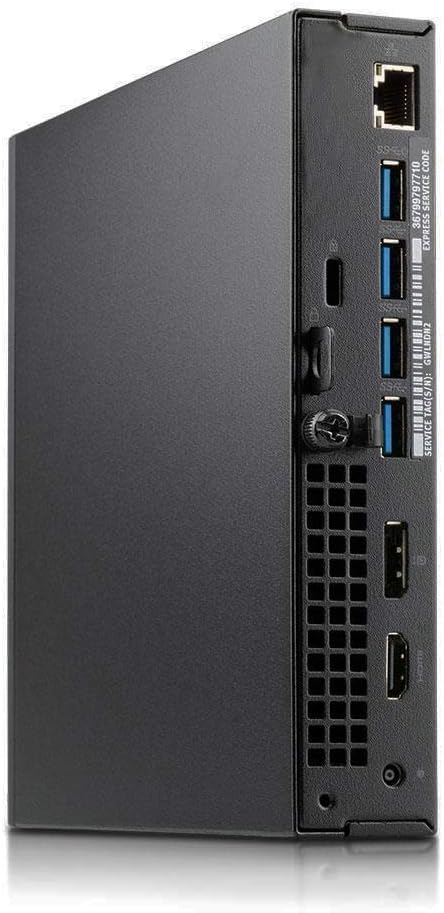 Dell OptiPlex 7050 Mini PC Desktop Computers, Intel Core i5-7500 2.7GHz, 32GB RAM, 512GB SSD, Windows 10 Pro (Renewed)