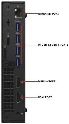 Dell OptiPlex 7050 Mini PC Desktop Computers, Intel Core i5-7500 2.7GHz, 32GB RAM, 512GB SSD, Windows 10 Pro (Renewed)