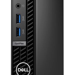 Dell OptiPlex 7010 MFF Micro Form Factor Desktop Computer - 13th Gen Intel Core i7-13700 16-Core up to 5.2 GHz, 64GB RAM, 256GB NVMe SSD, Intel UHD Graphics 770, Wi-Fi 6E + Bluetooth, Windows 11 Pro