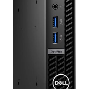 Dell OptiPlex 7010 MFF Micro Form Factor Desktop Computer - 13th Gen Intel Core i7-13700 16-Core up to 5.2 GHz, 64GB RAM, 256GB NVMe SSD, Intel UHD Graphics 770, Wi-Fi 6E + Bluetooth, Windows 11 Pro