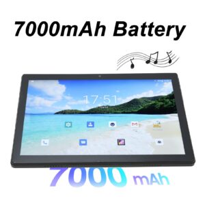 Sanpyl 10.1 Inch Tablet, for Android 12 Tablet, 128GB Expand Tablet PC, 8 Core CPU, 256GB ROM 8GB RAM WiFi Tablets, 8MP+16MP Dual Camera 7000mAh IPS HD Display Tablet