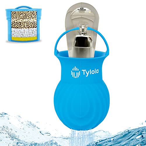 Tylola Showers-KDF55 Bathtub Ball Filter For Tub Faucet.Remove Chlorine&Heavy Metals.Silicone Shell, Natural Skin-Friendly.Includes 2 Filter Cartridges.Make Enjoying The Bath a Habit!Bath Tech 3000-1