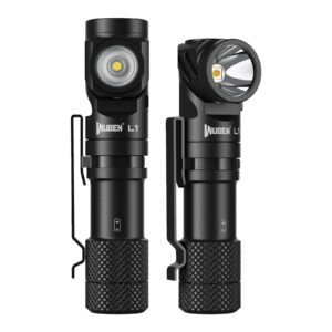 wuben l1 flashlight rechargeable led flashlights high lumens 2000 lumen battery powered, super bright tactical multifunctional ip68 waterproof powerful handheld flash light for emergencies camping