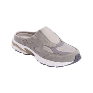 Comfortview Women's Wide Width CV Sport Claude Slip On Sneaker - 10 M, Grey