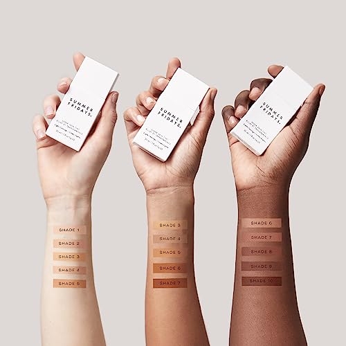 Summer Fridays Sheer Skin Tint - Tinted Moisturizer with Hyaluronic Acid - Helps Diminish Uneven Skin Tone - Sheer to Light Coverage - Shade 2 - Light with Cool Undertones (1 Fl Oz)