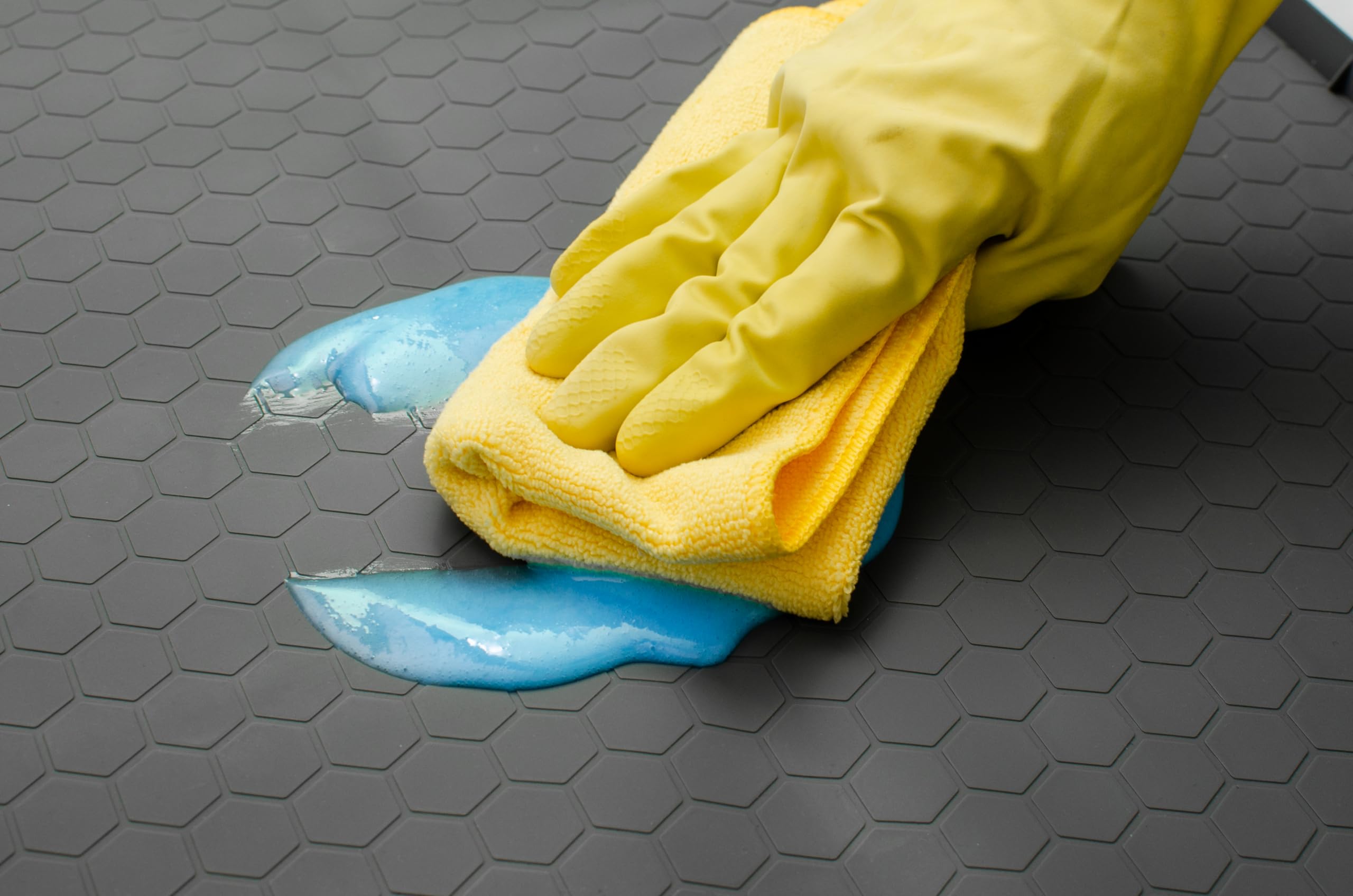 Under Sink Mat 22x34 - Under the Sink Mat Waterproof - Under Sink Protector Mat - Under Kitchen Sink Mats and Protectors - for Cabinets - Under Sink Waterproof Mat