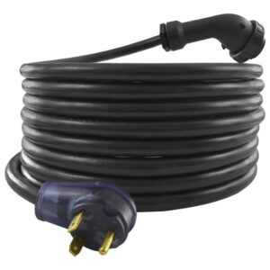 conntek 30a rv locking power cord 30 foot with reverse polarity indicator light