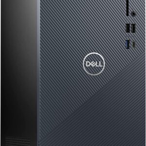 Dell Inspiron Desktop Computer, 12th Gen Intel Core i5-12400 Processor, 32GB DDR4 RAM, 2TBSSD, WiFi 6, DVD R+W, Display Port, HDMI, 8 USB Ports, USB-C, Windows 11 Home, Blue