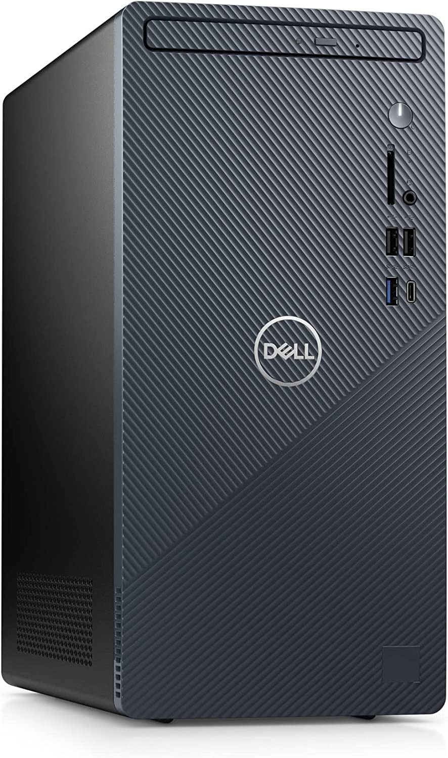 Dell Inspiron Desktop Computer, 12th Gen Intel Core i5-12400 Processor, 32GB DDR4 RAM, 2TBSSD, WiFi 6, DVD R+W, Display Port, HDMI, 8 USB Ports, USB-C, Windows 11 Home, Blue