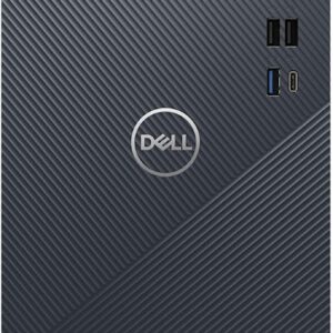 Dell Inspiron Desktop Computer, 12th Gen Intel Core i5-12400 Processor, 32GB DDR4 RAM, 2TBSSD, WiFi 6, DVD R+W, Display Port, HDMI, 8 USB Ports, USB-C, Windows 11 Home, Blue