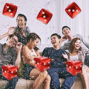 Casino theme party supplies foil balloons Las Vegas theme party Poker night party supplies,Heart Spade Diamond Club Shaped Balloons and Dice Shaped Balloons for casino theme birthday decoration