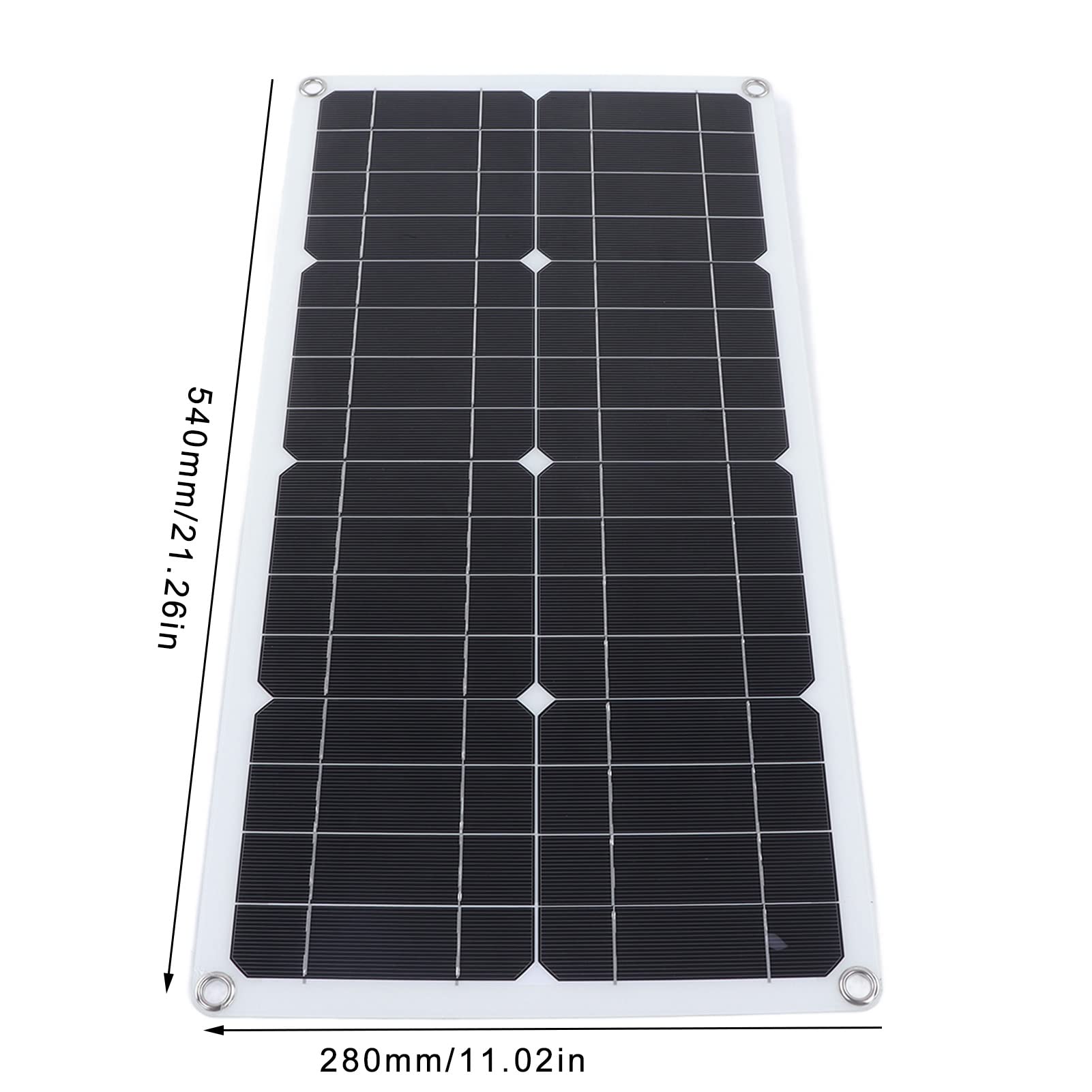 Solar Panel Kit 250W Monocrystalline Solar Panel Kit Solar Panel Controller Combo with 10A Charge Controller Dual USB Ports for RV Car Boat Battery Charging